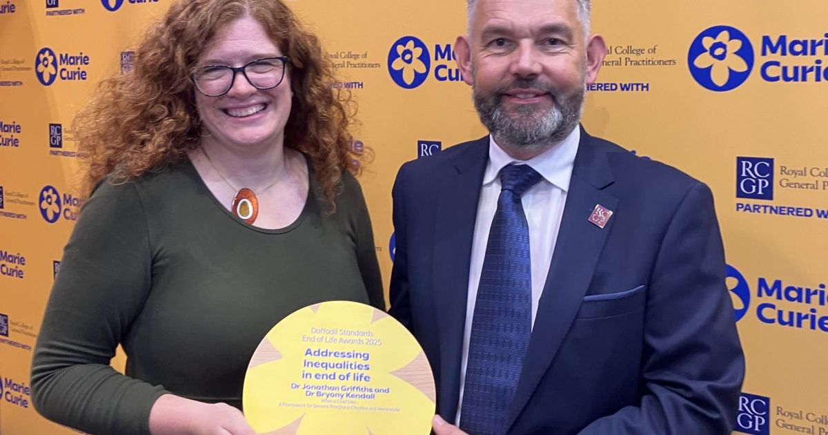 Cheshire and Merseyside GPs scoop awards for addressing inequalities in ...